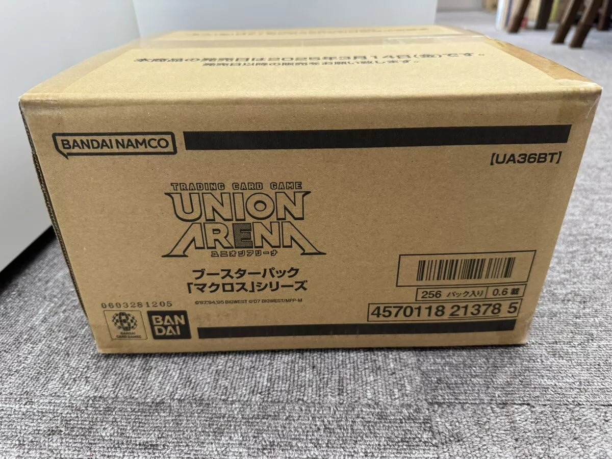 Union Arena UA36BT Macross series Booster pack Case [256packs ...